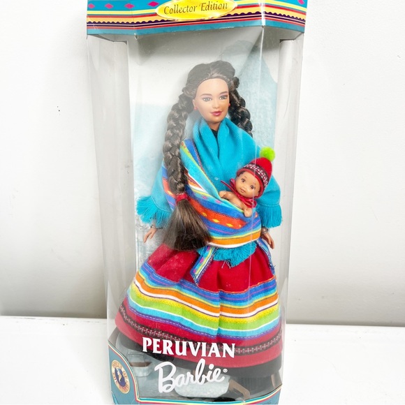 Mattel | Toys | Barbie Peruvian Dolls Around The World Vintage 998 ...